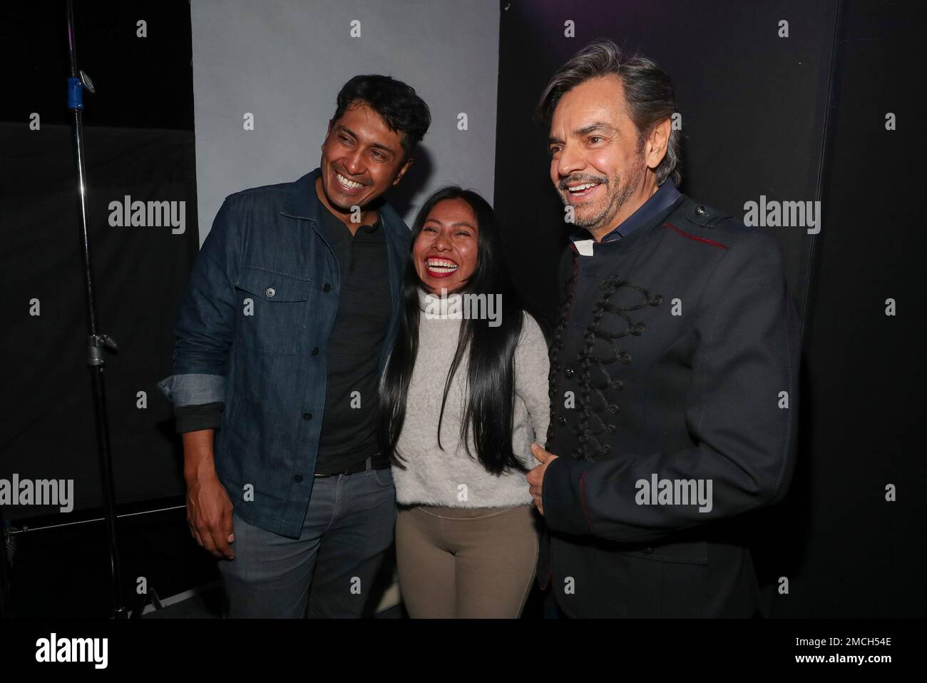 From left to right, actors Tenoch Huerta, Yalitza Aparicio from ...