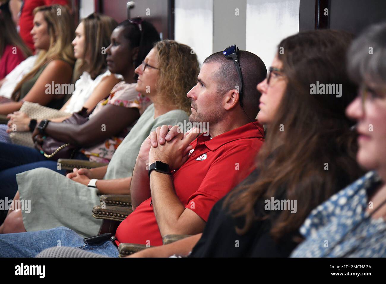 Mitglieder der Verwaltung der Biloxi und Jackson County School ...