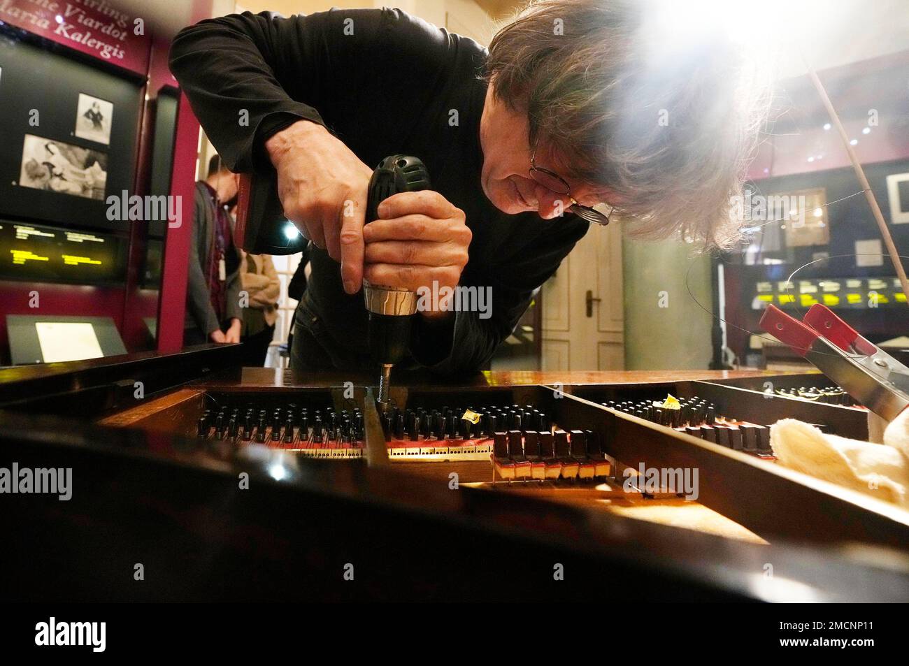 Texas-born expert on historic pianos, Paul McNulty, renovates the last ...