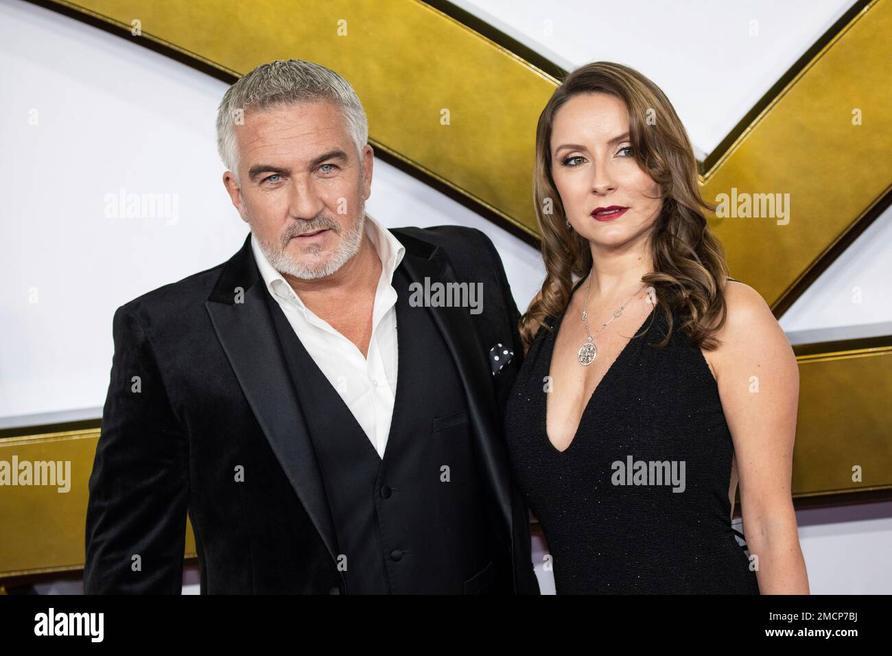 Paul Hollywood, left, and Melissa Spalding pose for photographers at ...