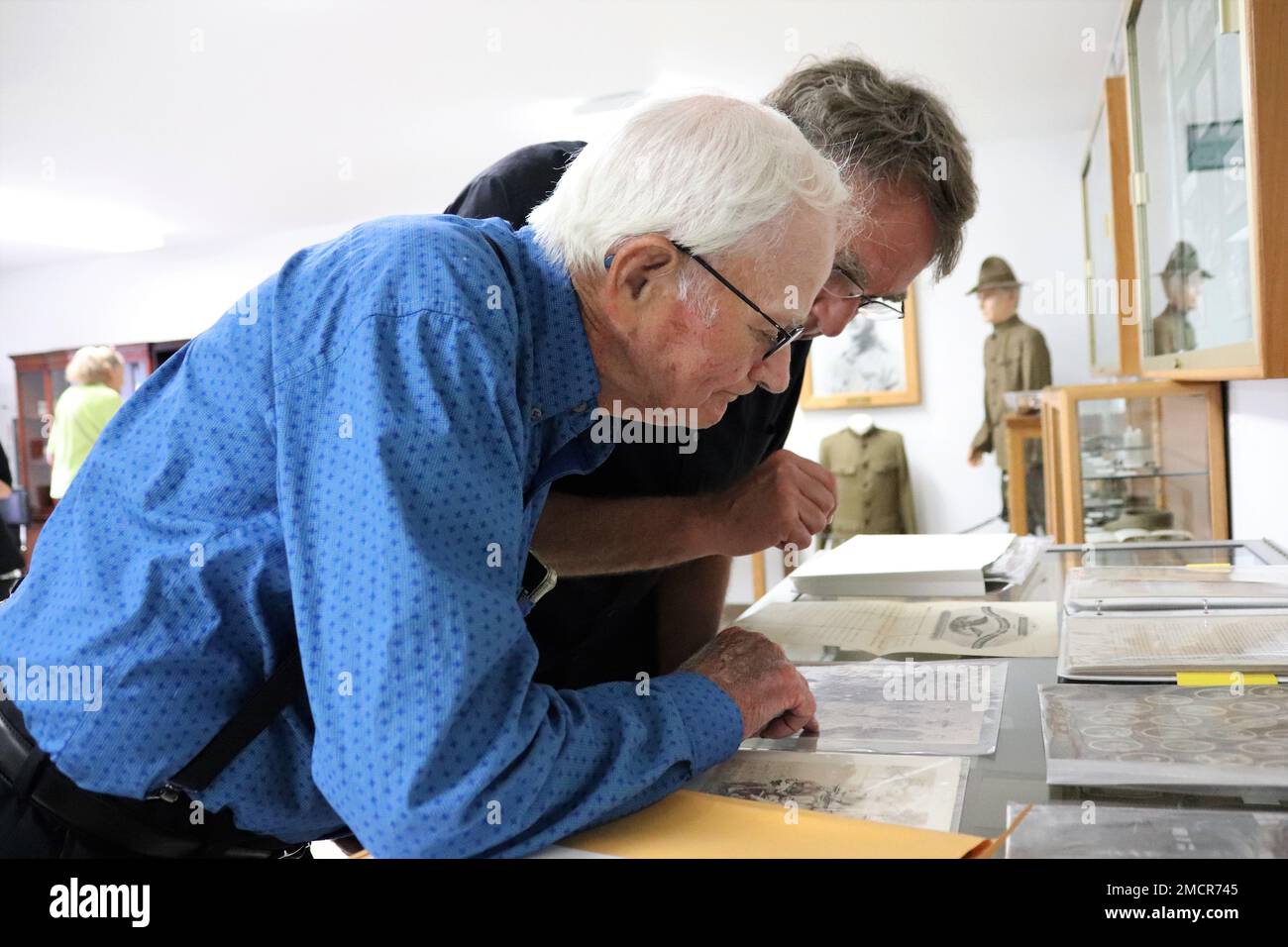Nachfahren von Major General Robert Bruce McCoy, dem Mann, nach dem ...