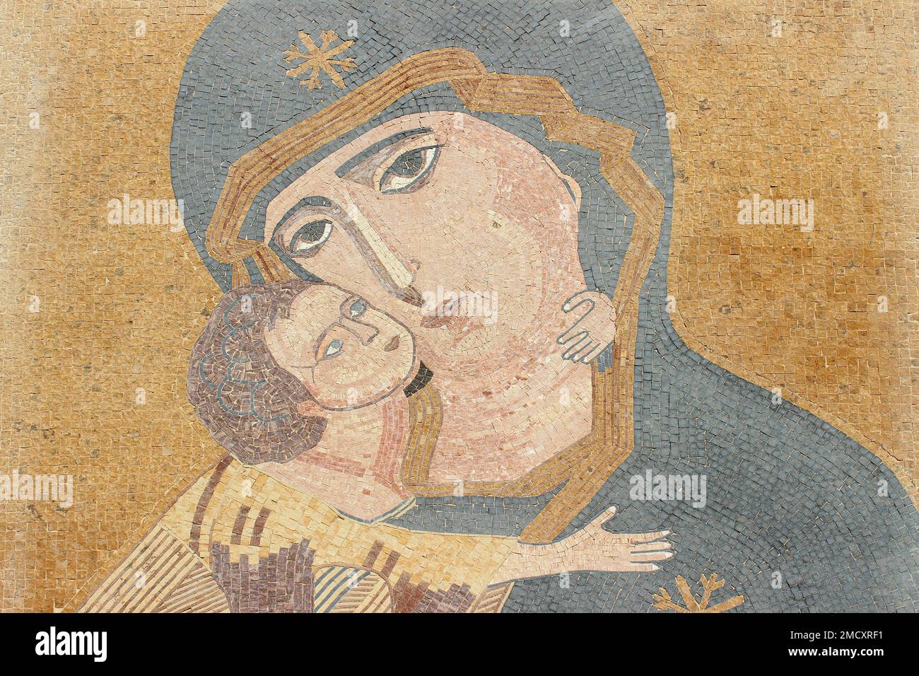 Madonna mosaic -Fotos und -Bildmaterial in hoher Auflösung – Alamy