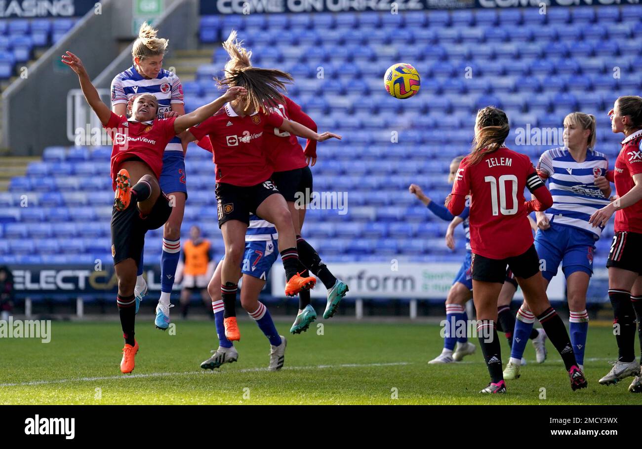 Justine Vanhaevermaet von Reading hat während des Barclays Women's ...
