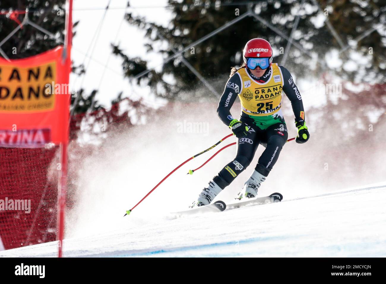 PIROVANO LAURA (ITA) während des alpinen Ski-Rennens 2023 Audi FIS Ski World Cup - Women's Super ...
