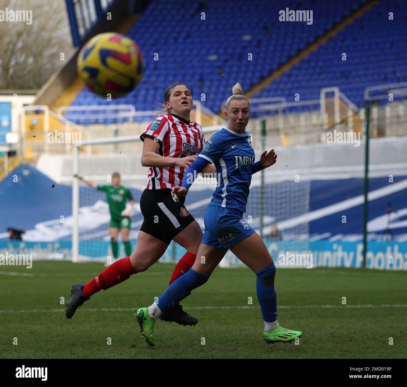 22. Januar 2023, Birmingham: St Andrews Stadium, Birmingham Jan 2023 ...