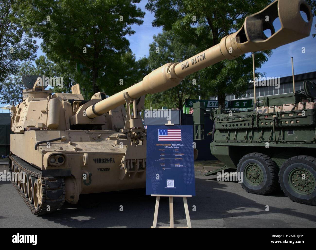 Bravo Battery, 3-29. Artilleriegesiment, 3. Kampfteam der Panzerbrigade ...