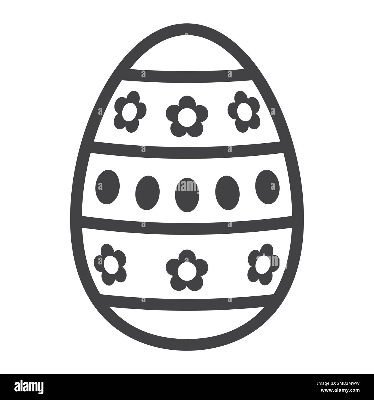 Ostereier-Symbol, ostern und Feiertage, Vektorgrafiken mit Festzeichen ...