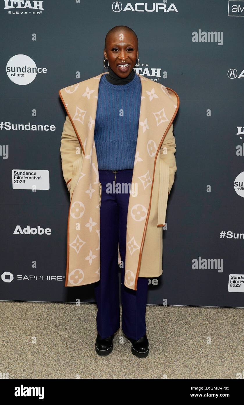 Cynthia Erivo, a producer and cast member in "Drift," poses at the ...
