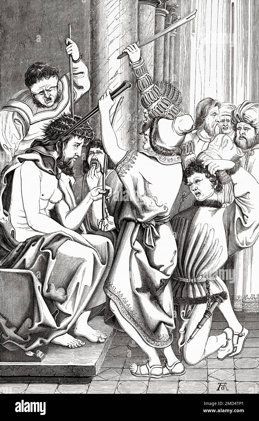 Jesus mit dornen gekrönt -Fotos und -Bildmaterial in hoher Auflösung ...