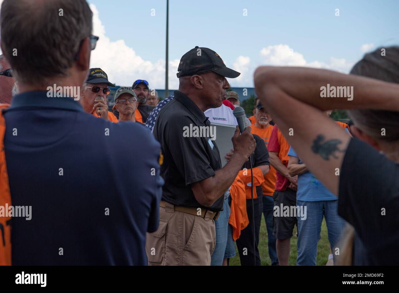 The Wall That Heils, eine dreiviertel Nachbildung des Vietnam Veterans ...