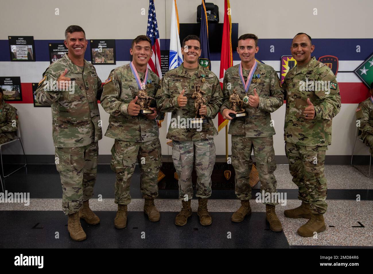 Die Gewinner des „Best Warrior Competition“ von 20. in den Bereichen ...