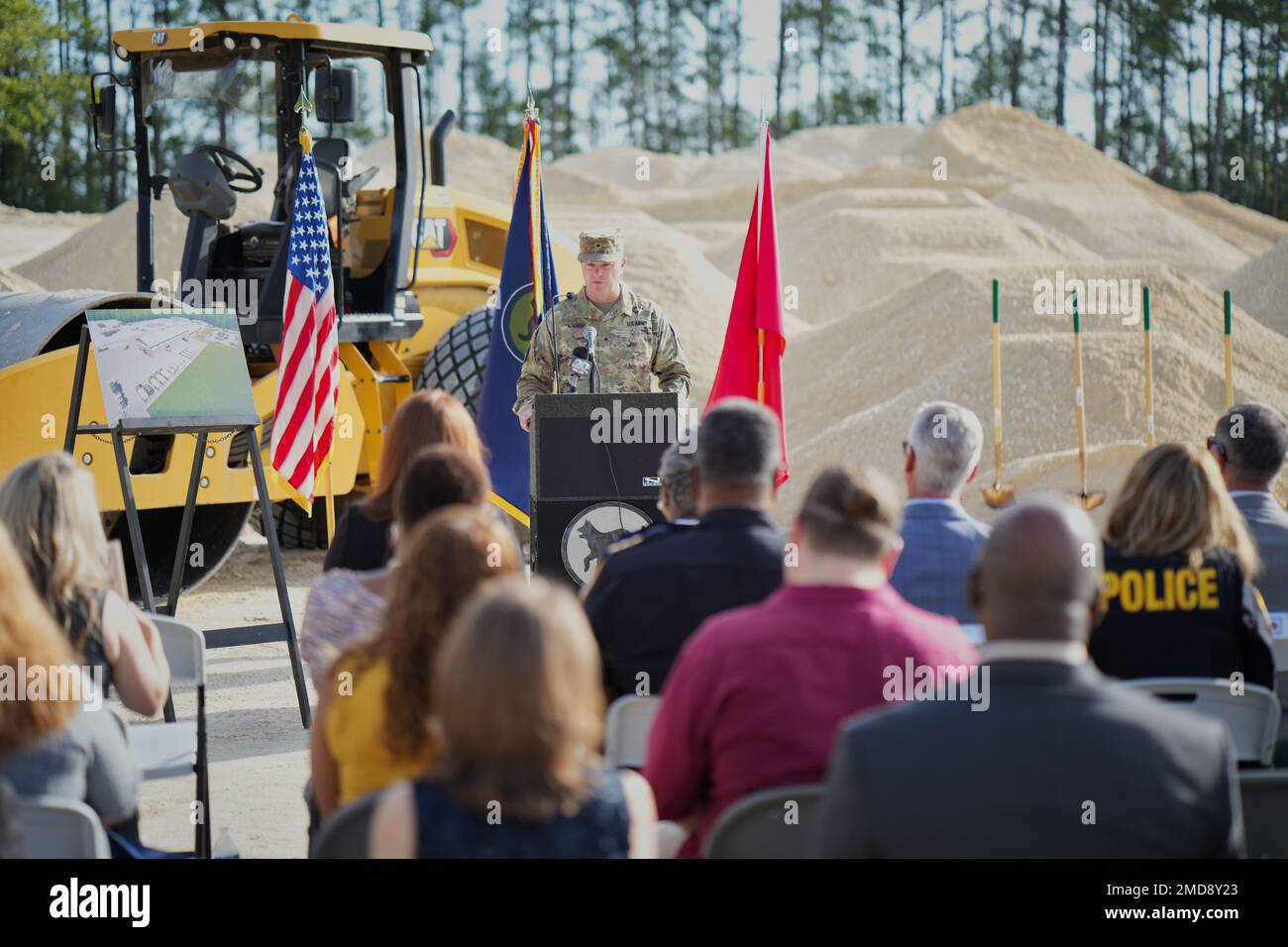 Die heutige bahnbrechende Zeremonie war die Vorbereitung auf den Bau ...