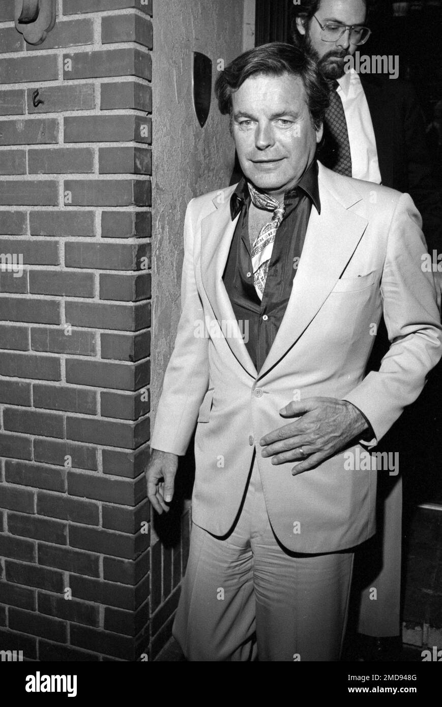 Robert Wagner sah, wie er La Scala am 12. Mai 1982 verließ. Kredit ...