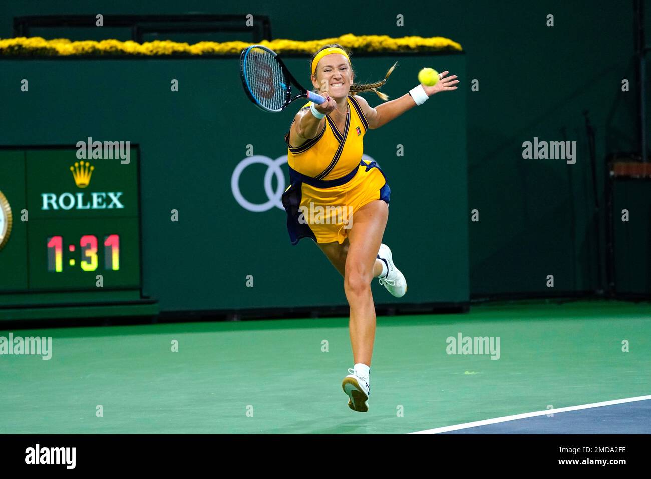CORRECTS OPPONENT TO JELENA OSTAPENKO, INSTEAD OF ONS JABEUR - Victoria ...