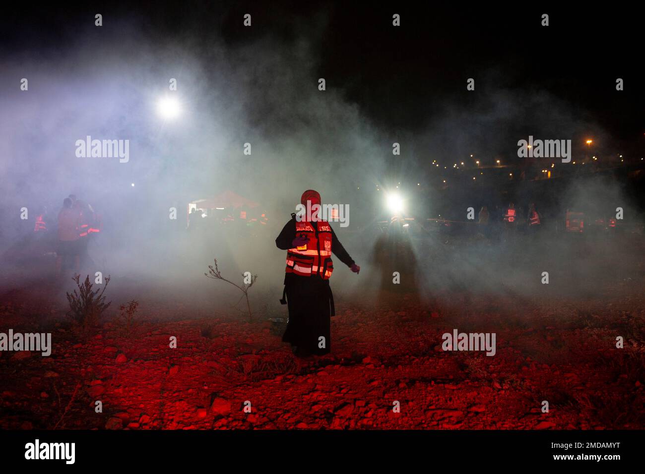 A medic from the Women's Unit of United Hatzalah volunteer emergency ...