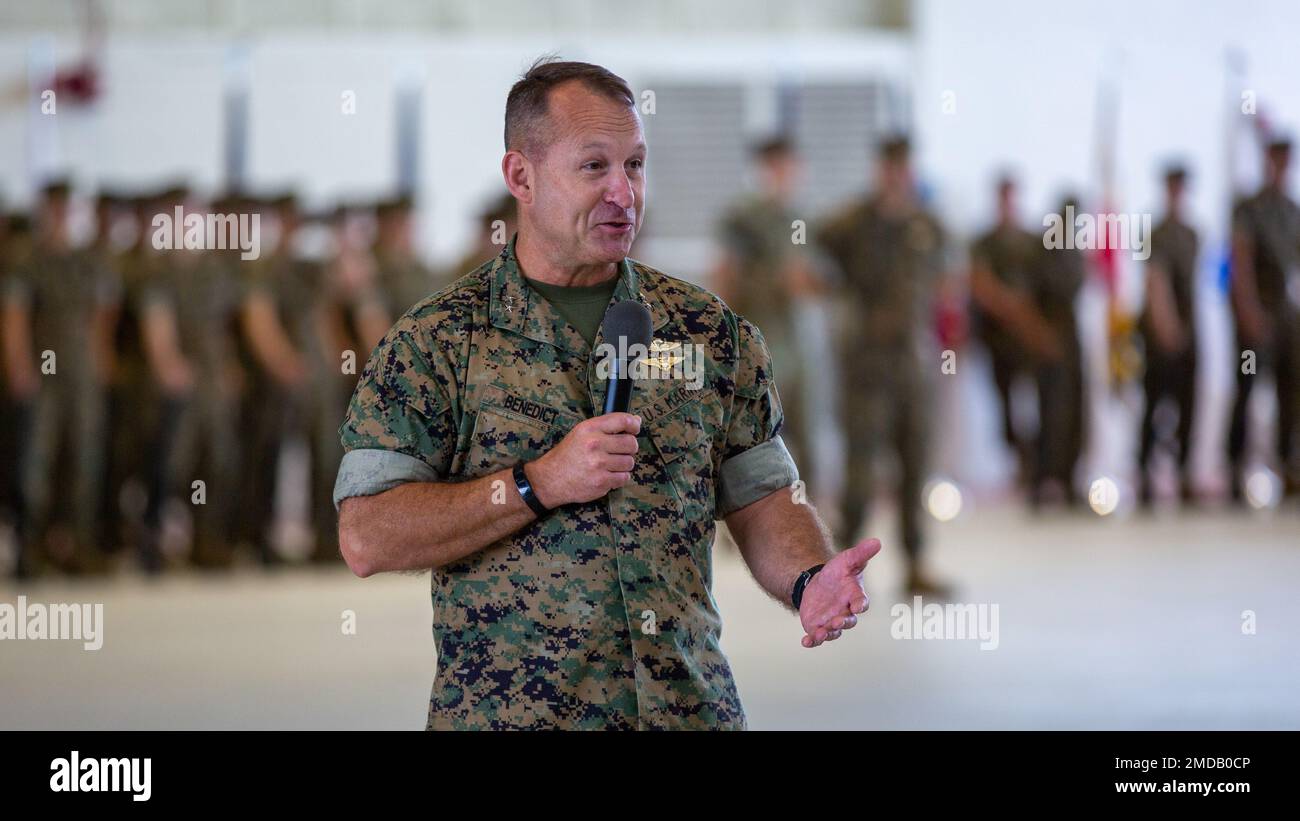 USA Scott F. Benedict, Generalstabschef des Marine Corps, 2. Marine ...