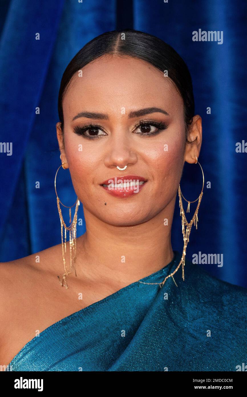 Mayra Andrade poses for photographers upon arrival at the opening of ...