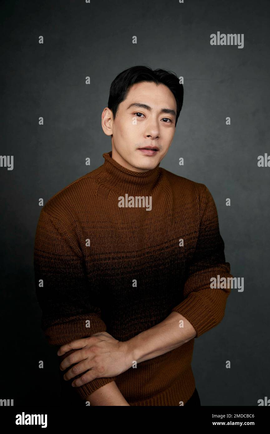 Teo Yoo poses for a portrait to promote the film "Past Lives" at the ...
