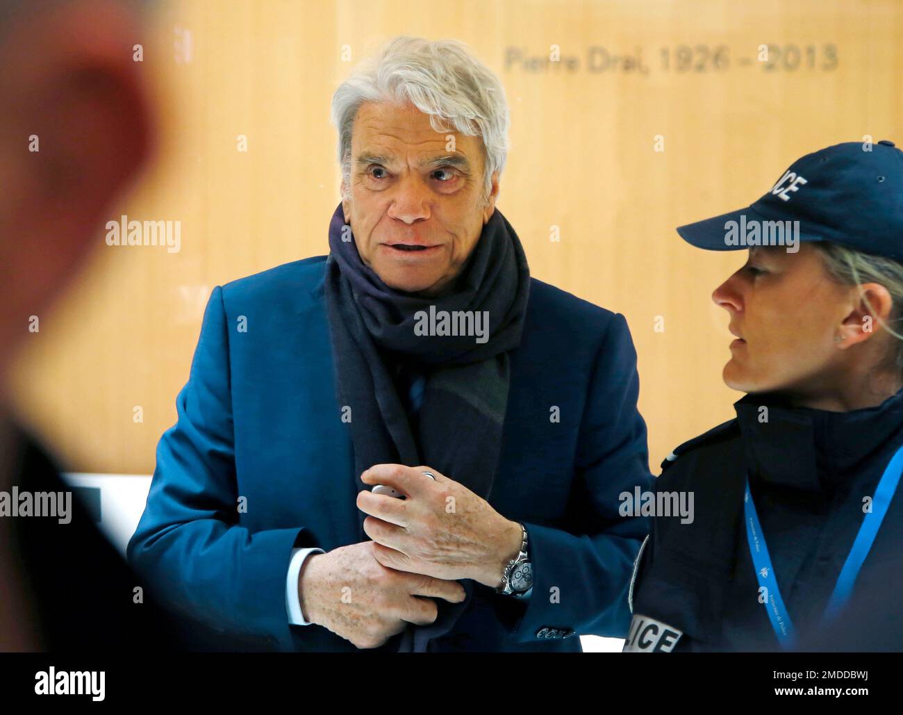 FILE - In this March 13, 2019 file photo, French tycoon Bernard Tapie ...