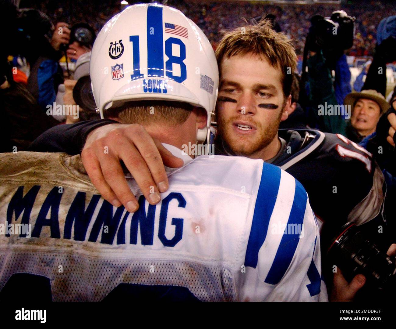 FILE - In this Jan. 18, 2004, file photo, New England Patriots ...