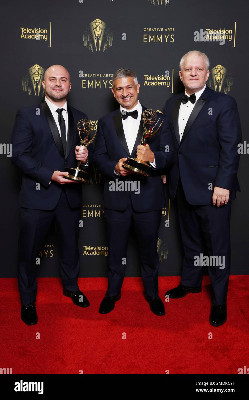 Eduardo Guisandes, from left, Efrain Montanez and Jerry Torgerson ...