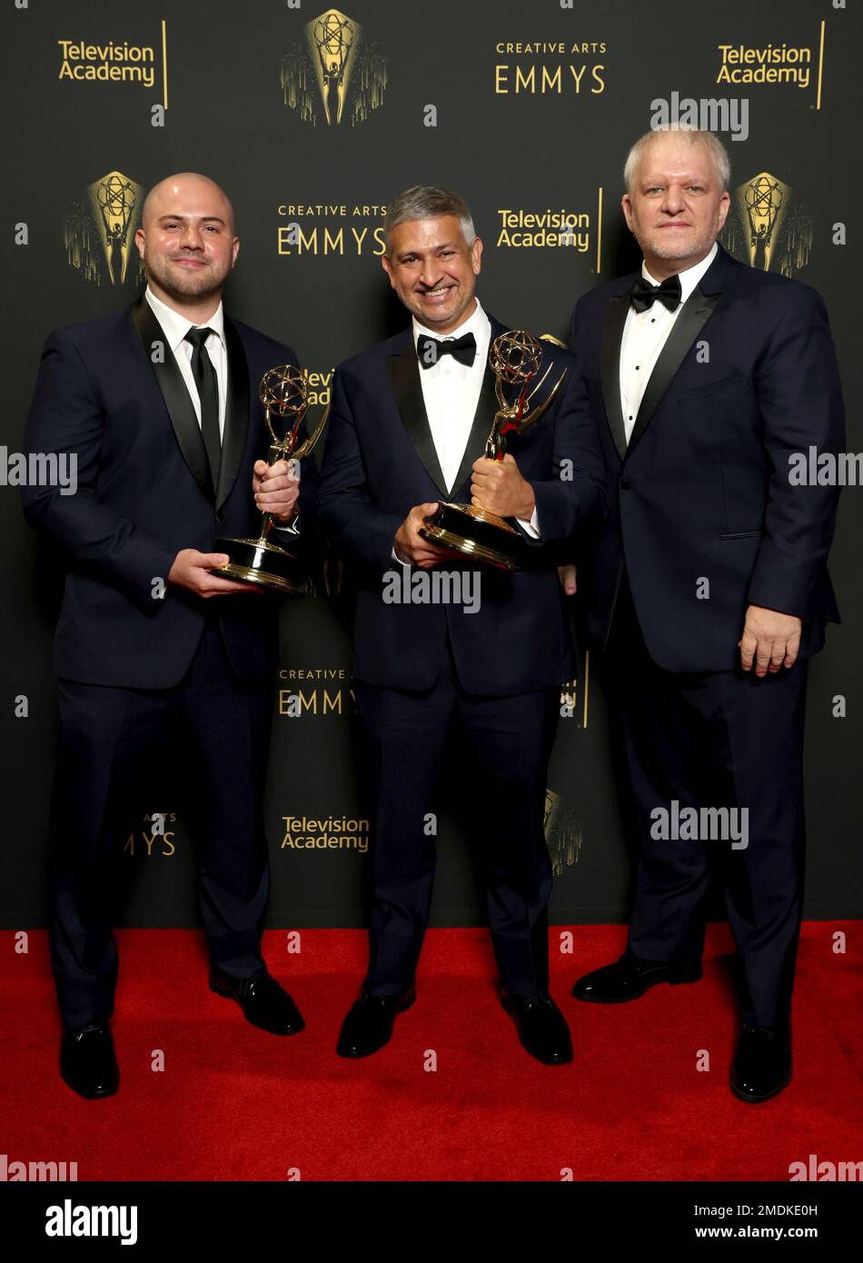 Eduardo Guisandes, from left, Efrain Montanez and Jerry Torgerson ...