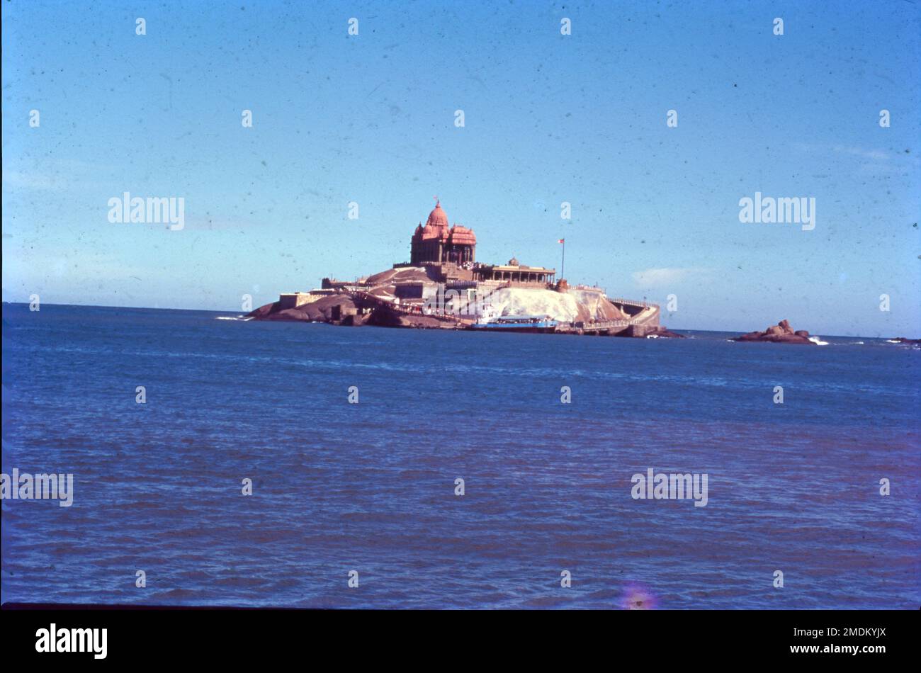 Das Vivekananda Rock Memorial ist ein Denkmal und eine beliebte ...
