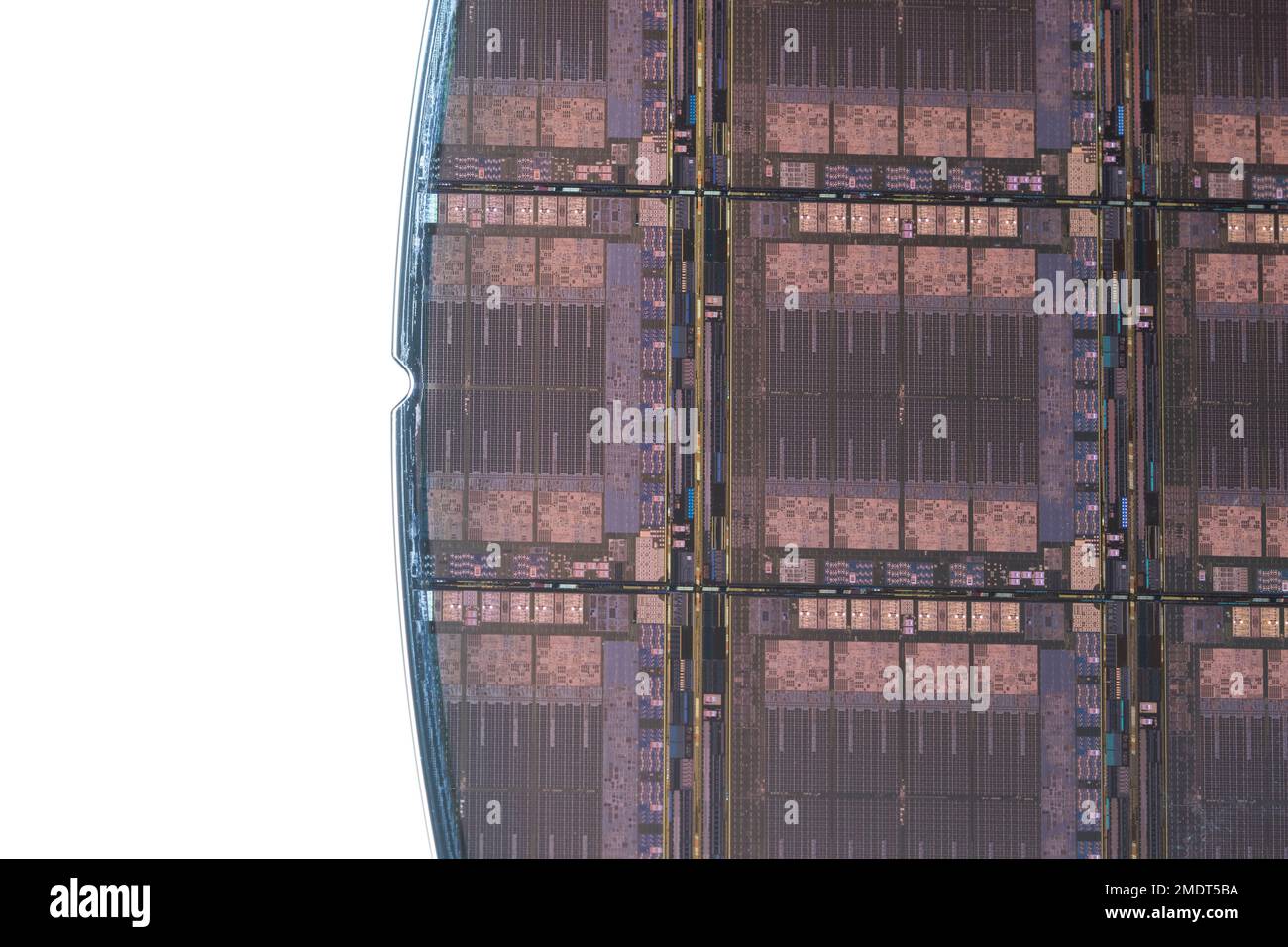 IMAGE DISTRIBUTED FOR IBM - IBM Telum Processors in mid-fabrication ...