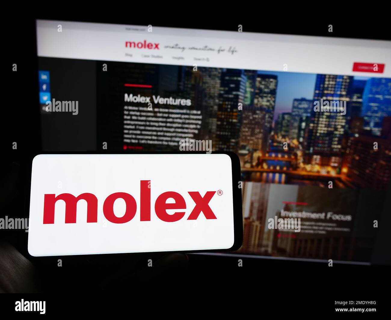 Molex logo -Fotos und -Bildmaterial in hoher Auflösung – Alamy
