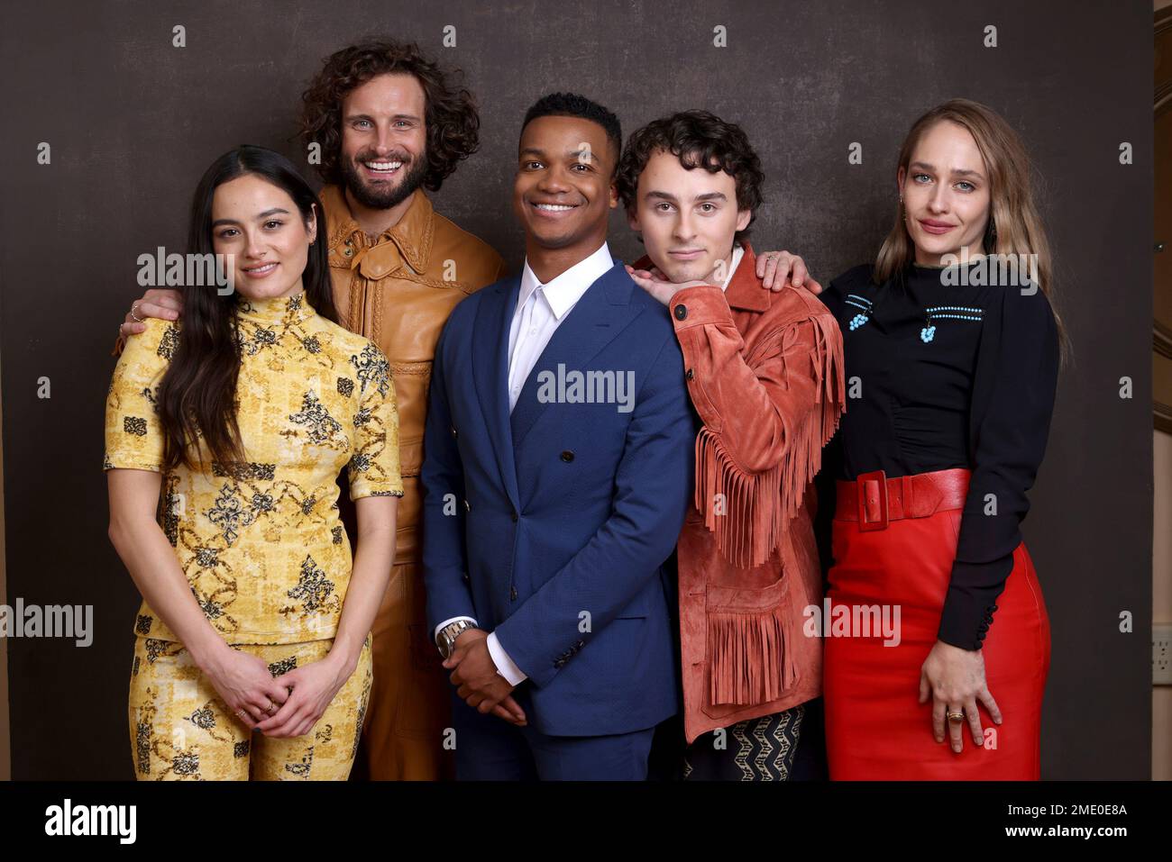 Chase Sui Wonders, from left, Nico Tortorella, Xavier Clyde, Wyatt ...