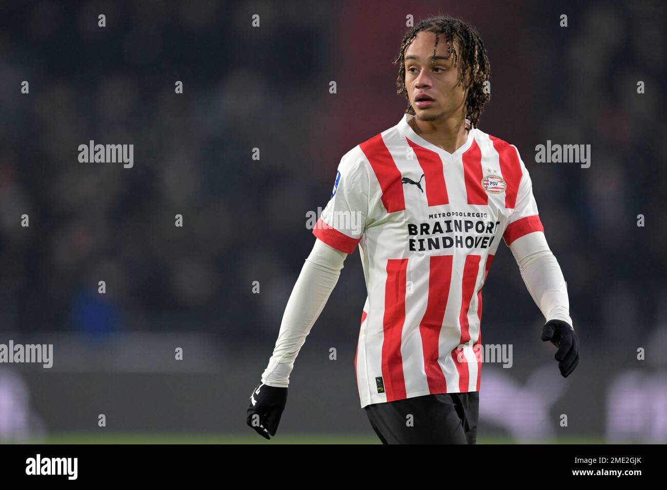 EINDHOVEN - Xavi Simons von PSV Eindhoven während des niederländischen ...