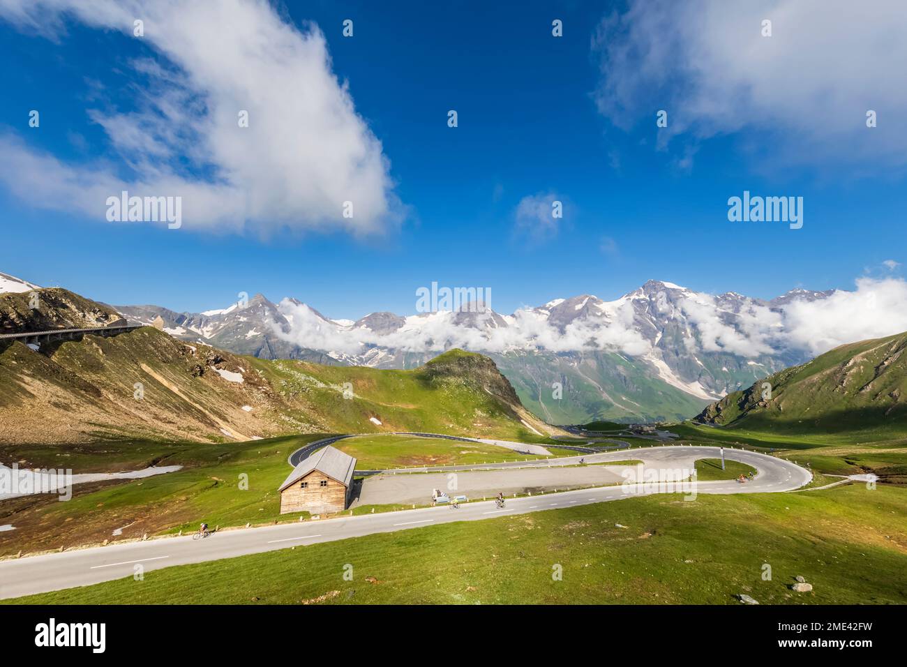 Grossglockner hochalpenstrasse hohe dock grosses wiesbachhorn spitzen hintergrund -Fotos und ...