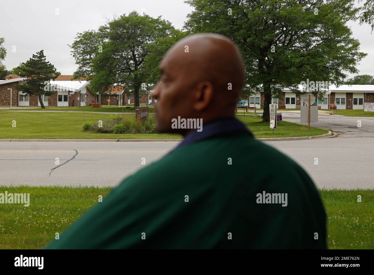 Crosby Smith, care provider at Ludeman Developmental Center, a state ...