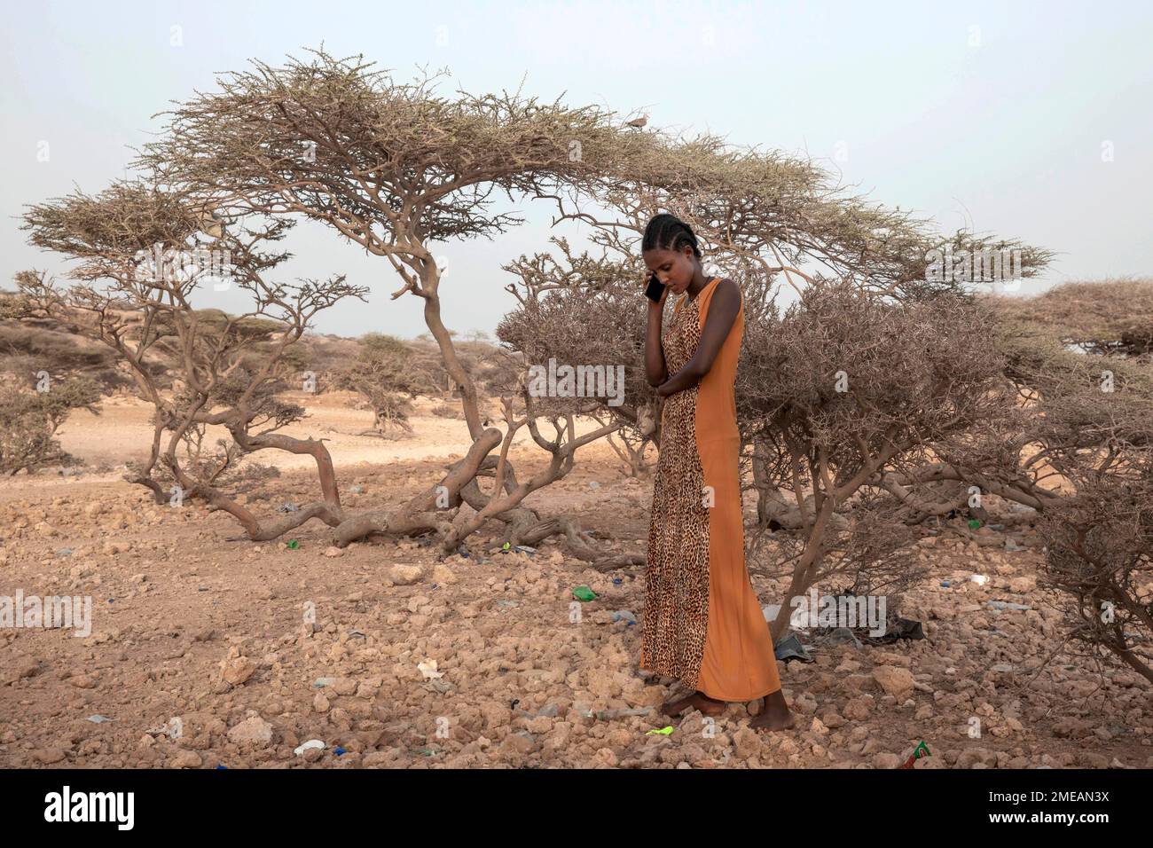 FILE - In this July 15, 2019 file photo, an Ethiopian Tigray migrant ...