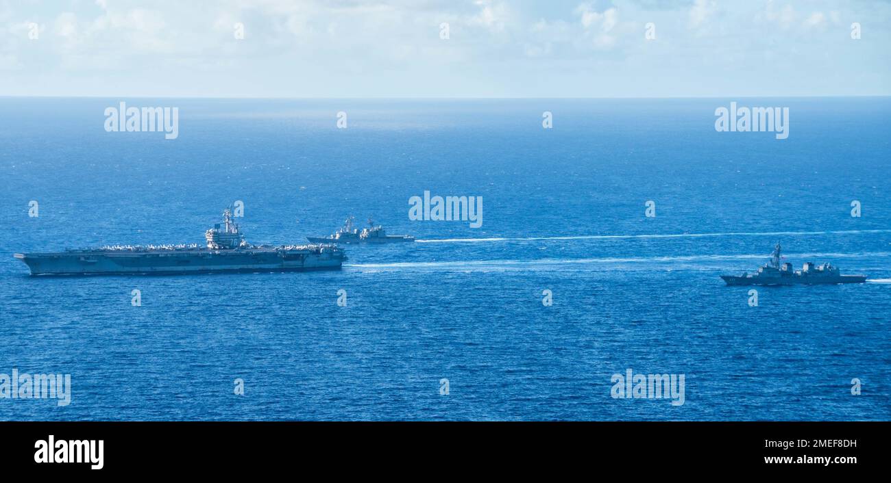 220816-N-BR419-1342 PHILIPPINISCHES MEER (AUG 16, 2022) der einzige ...