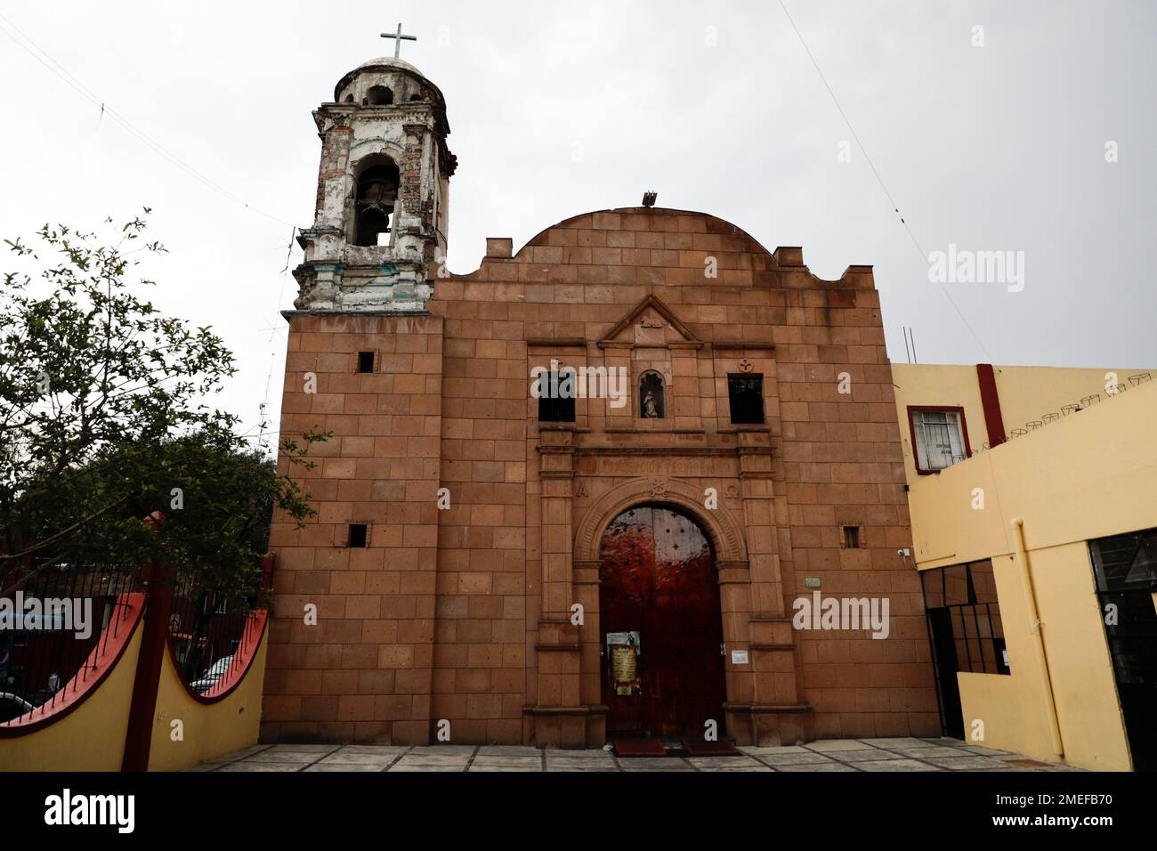 A plaque "Tequipeuhcan: The place where slavery began. Here the Emperor ...