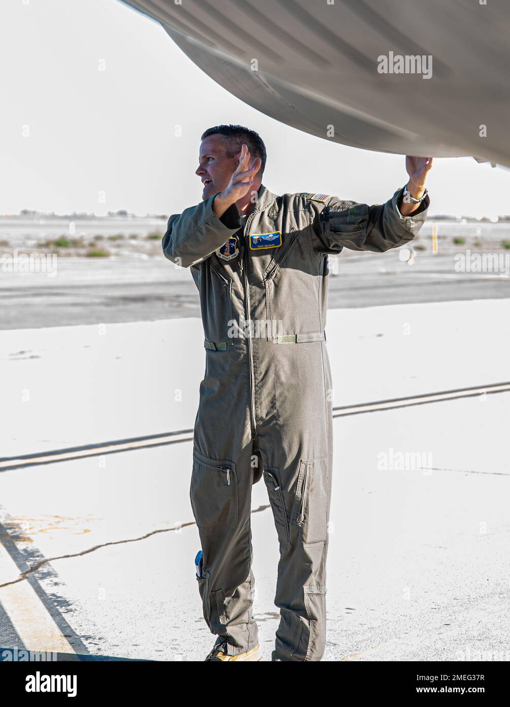 USA Air Force Oberst Todd Deshler, A3 Director of Operations ...