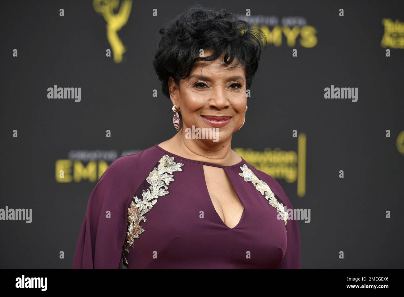 FILE - Phylicia Rashad arrives at the Creative Arts Emmy Awards in Los ...