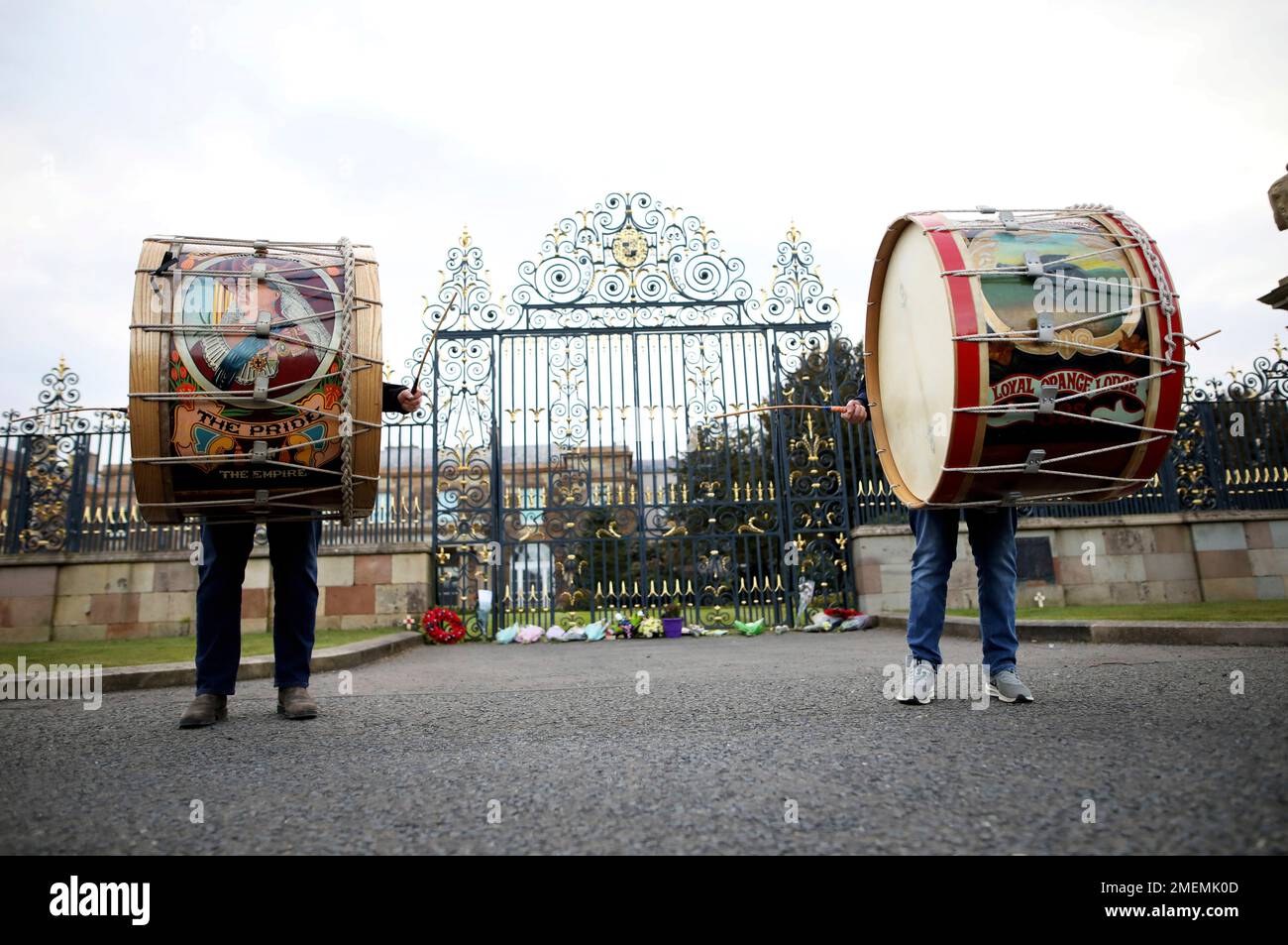 Daniel Hawthorne, left, and Adam Simpson from Hillsborough play the ...