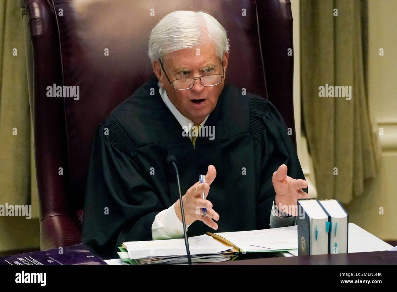 Mississippi Supreme Court Chief Justice Michael Randolph questions ...