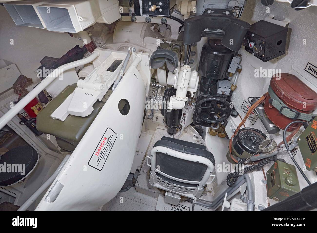 M4 Sherman, Turret-Interieur Stockfotografie - Alamy