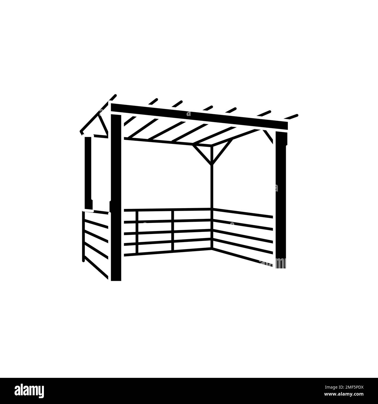 Pergola pergola Stock-Vektorgrafiken kaufen - Alamy