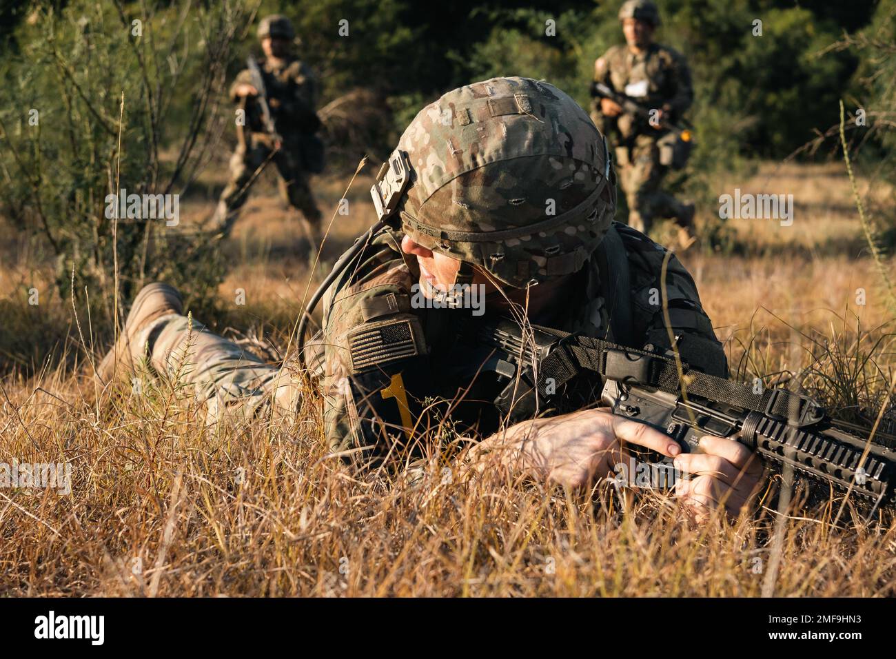 FORT HOOD, Texas - 1. Einheit, Red Platoon, aus Joint Base Lewis McCord ...