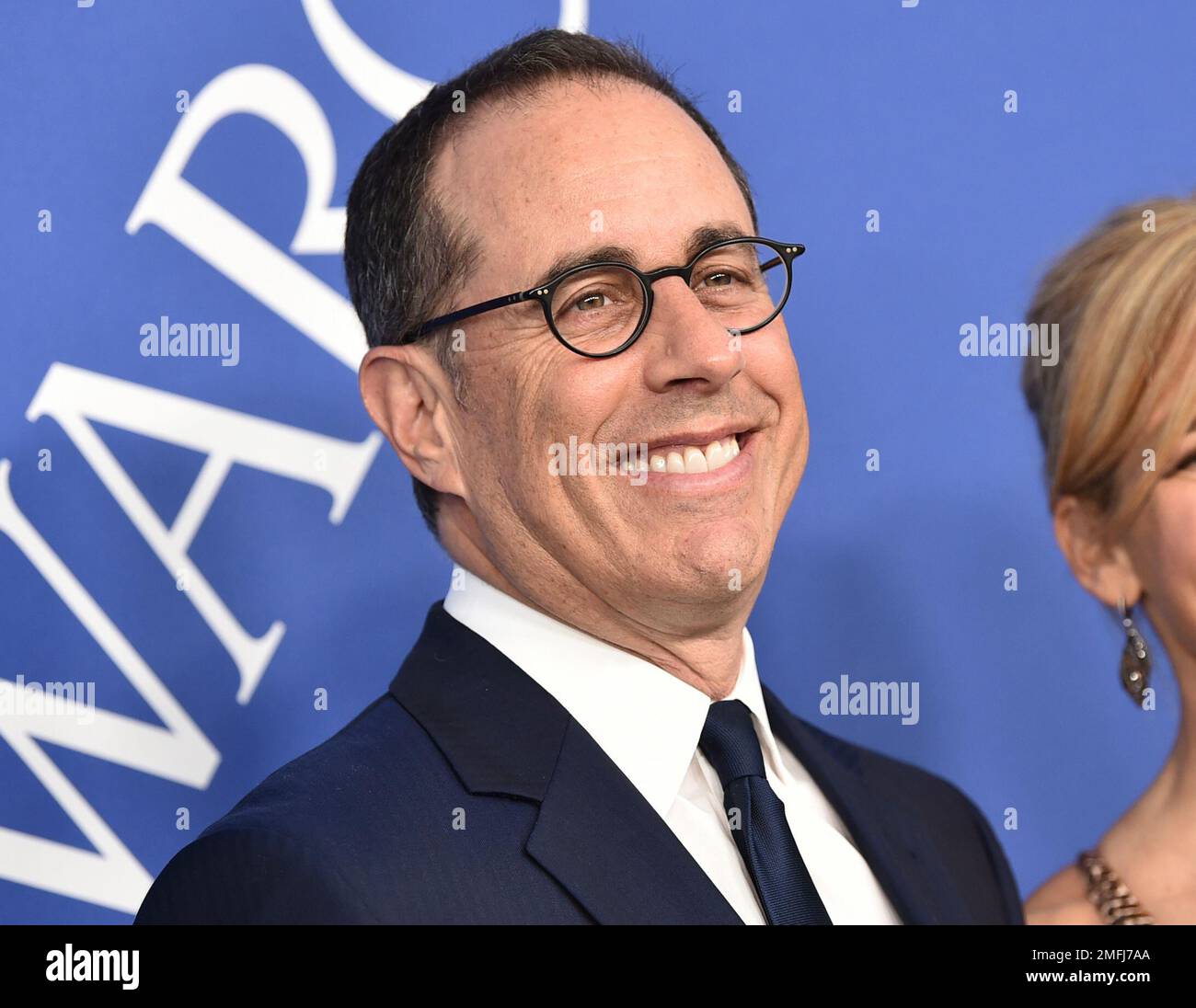 FILE - Jerry Seinfeld arrives at the CFDA Fashion Awards at the ...