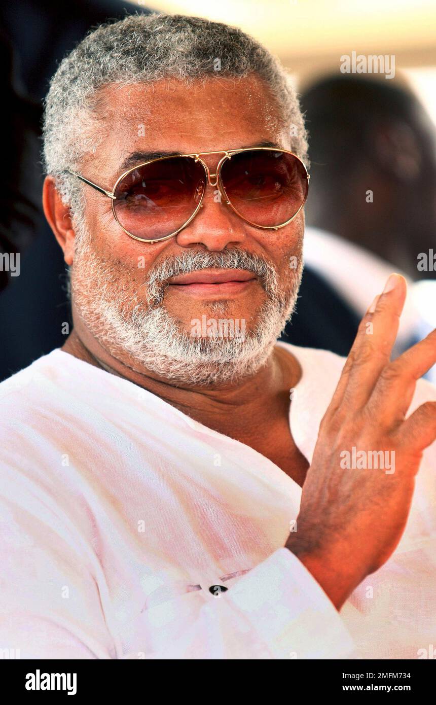 FILE - In this Wednesday, Jan. 7, 2009 file photo, former Ghanaian ...