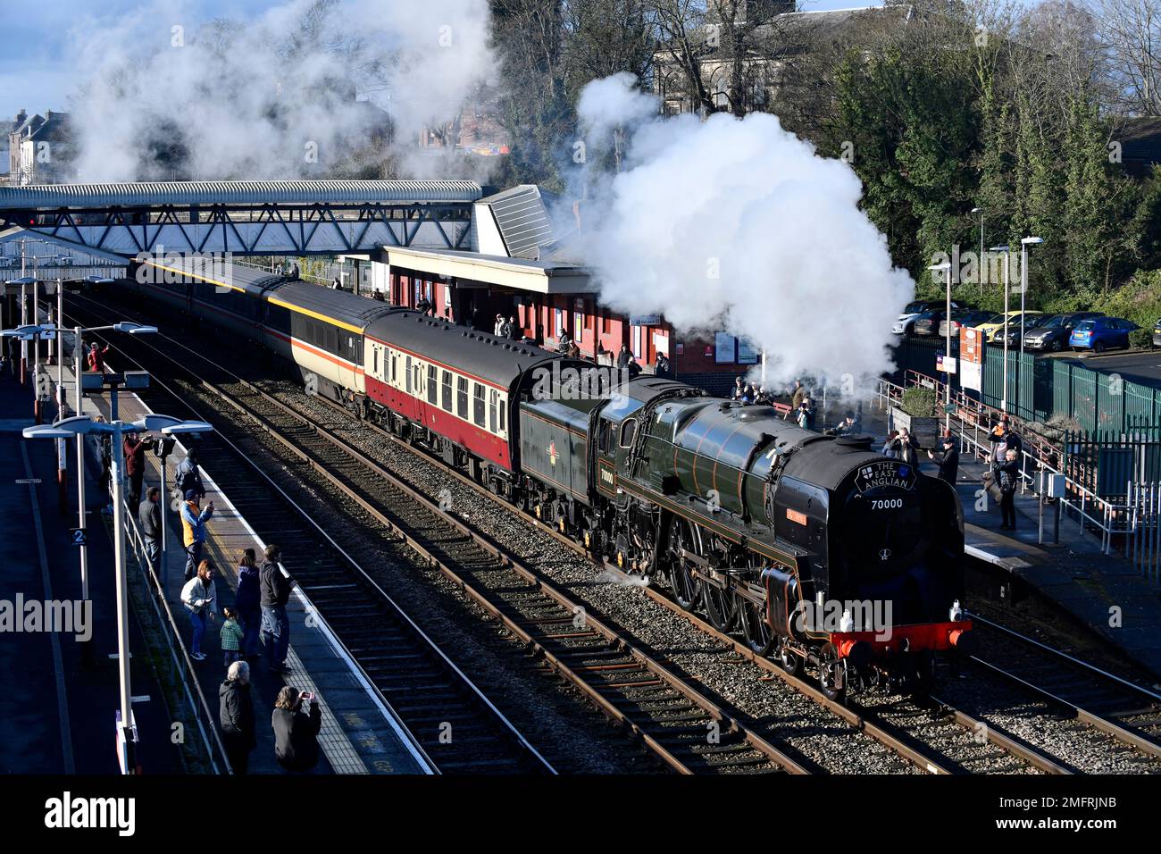Britannia class steam locomotive -Fotos und -Bildmaterial in hoher ...