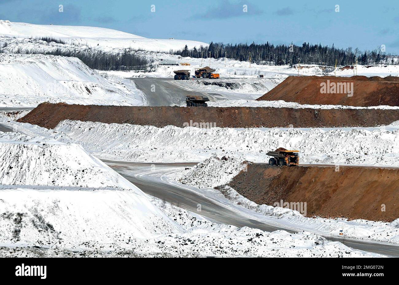 FILE - This Feb. 9, 2016, file photo is the Hull-Rust Mahoning Mine ...