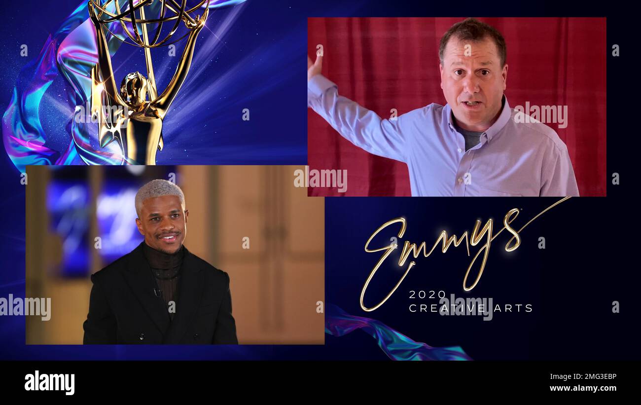 Jeremy Pope presents the Emmy for Outstanding Lighting Design/Lighting ...