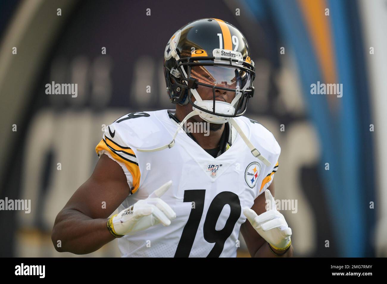 FILE - In this Sunday, Oct. 13, 2019, file photo, Pittsburgh Steelers ...