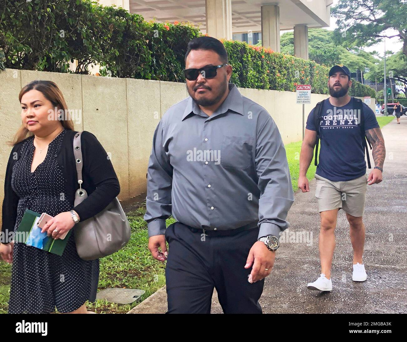 FILE - In this Sept. 25, 2019 file photo, former Honolulu police officer Reginald Ramones ...